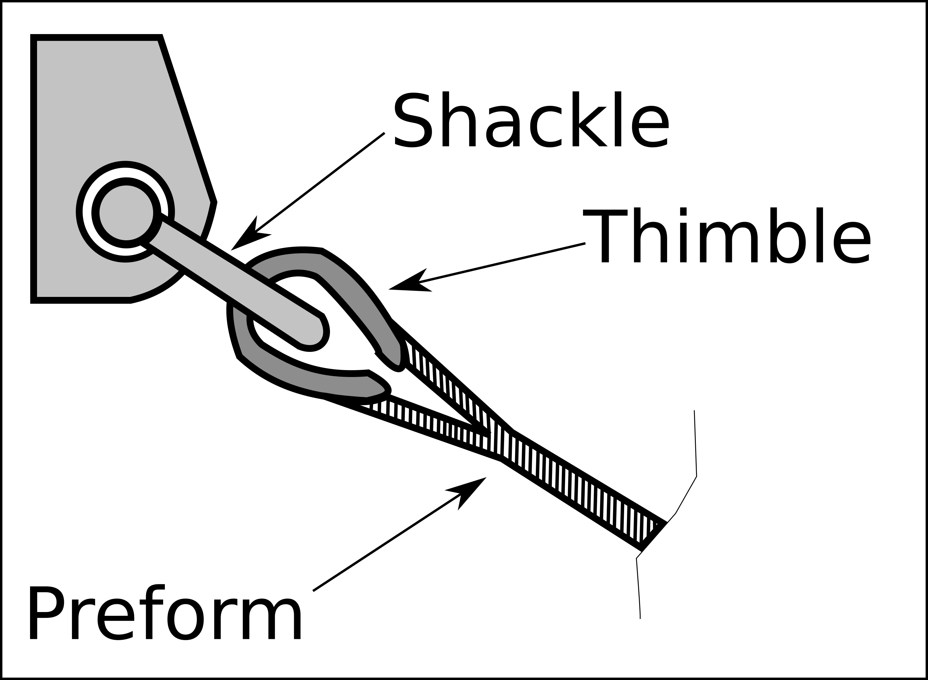 ROHN 55G Tower Torque Arm Assembly TA553 | 3 Star Incorporated