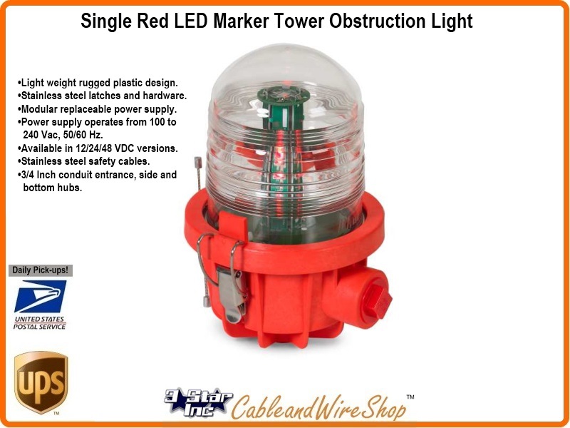 Single Red Led Light